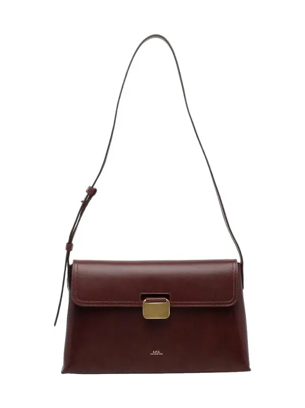 A.p.c. Simone Leather Bag - Red