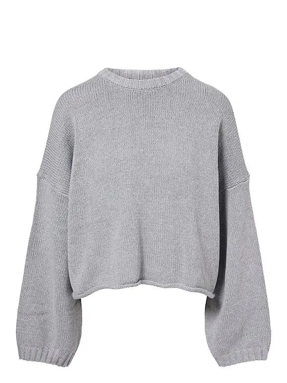 Dissh Bay Cotton-blend Jumper - Grey