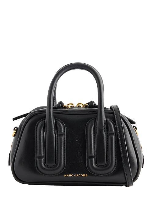 Marc Jacobs Micro Bauletto Leather Top-handle Bag - Black