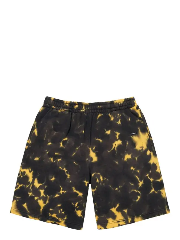 Supreme Small Box Sweatshort 'tie Dye - Green