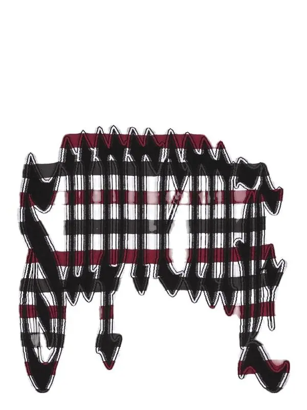 Supreme Intarsia Long-sleeve Top 'stripe - Red