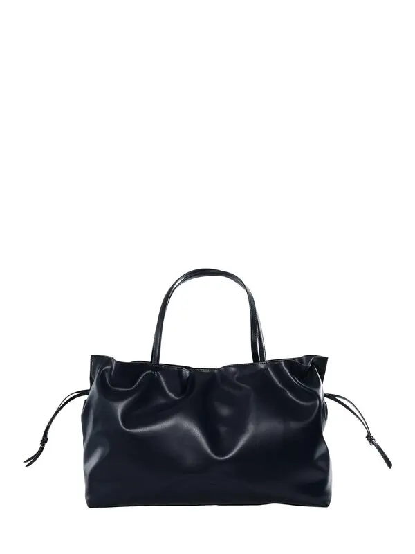 Tory Burch Ella Recycled Drawstring Tote Bag 'new Navy - Blue
