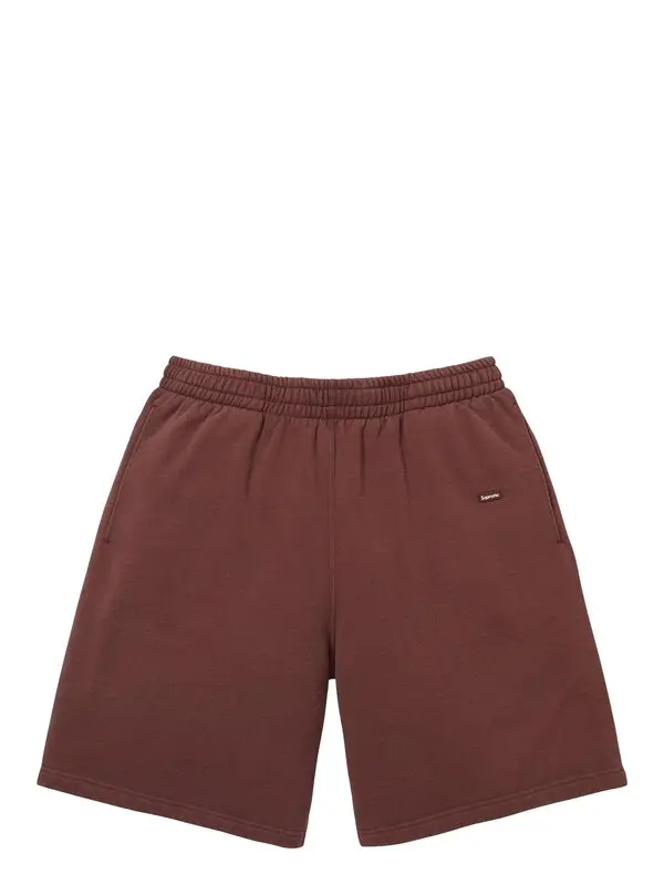 Supreme Small Box Sweatshort - Brown