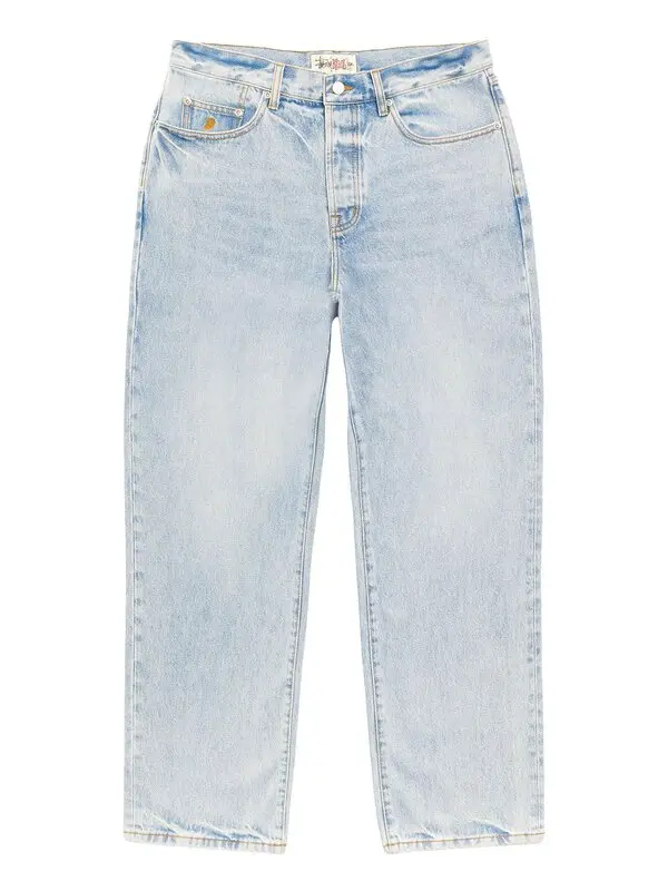 StÜssy Big Ol' Jean Denim 'light Wash Indigo - Blue