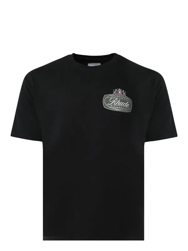 Rhude Desert Crest Tee 'vintage /silver - Black