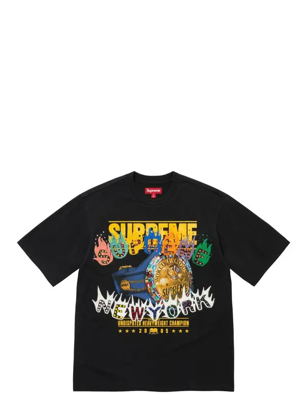 Supreme Undisputed Short-sleeve Top - Black