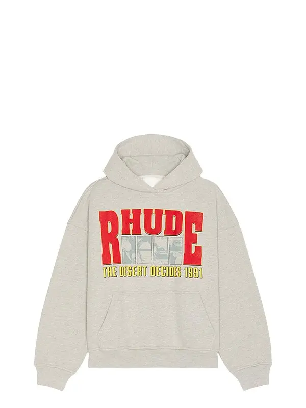 Rhude The Desert Decides Hoodie - Grey