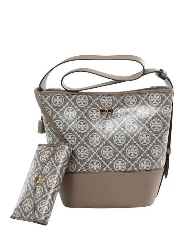 Tory Burch Medium Bucket Bag 'charcoal - Grey