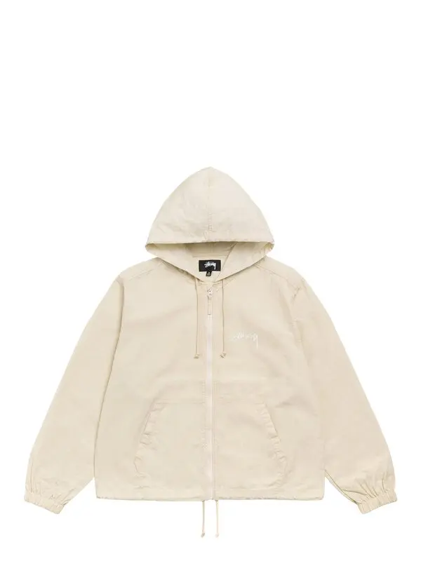 StÜssy Waxed Cotton Beach Shell 'stone - Grey