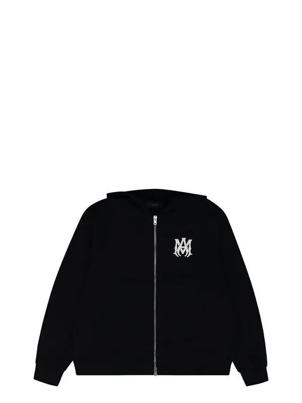 Amiri Ma Core Zip Hoodie - Black