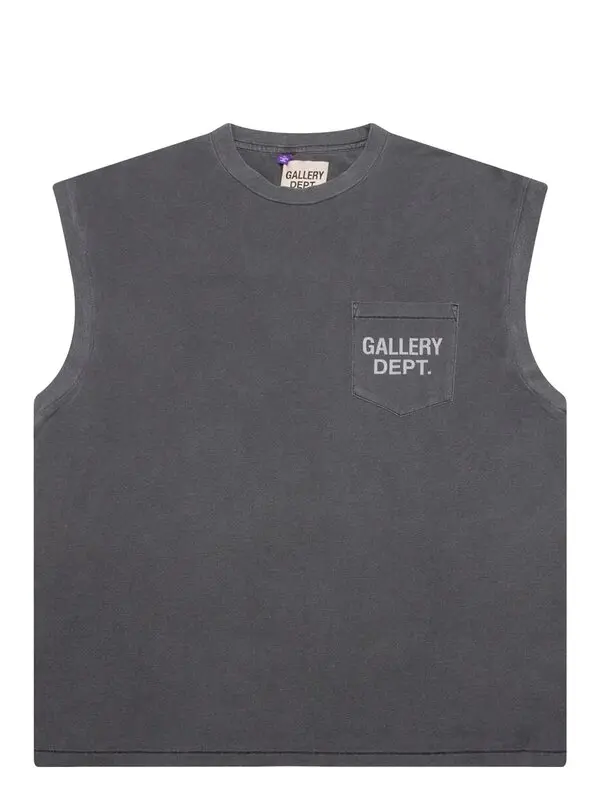 GALLERY DEPT. Augi Sleeveless Tee 'vintage - Black