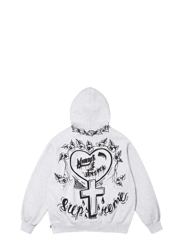Supreme Forever Hooded Sweatshirt - Grey