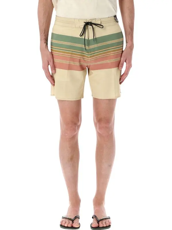 BILLABONG Striped Board Shorts - Sand