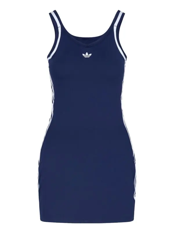 Adidas Stretch Recycled-polyester Dress - Blue