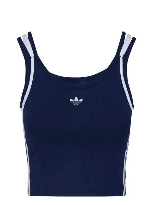 Adidas Recycled Polyester & Elastane Performance Top - Blue