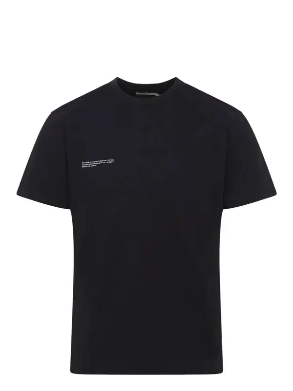 PANGAIA Midweight T-shirt For All Seasons - Black
