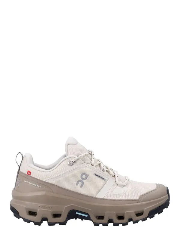 On Waterproof Trail Sneakers - Grain Soba