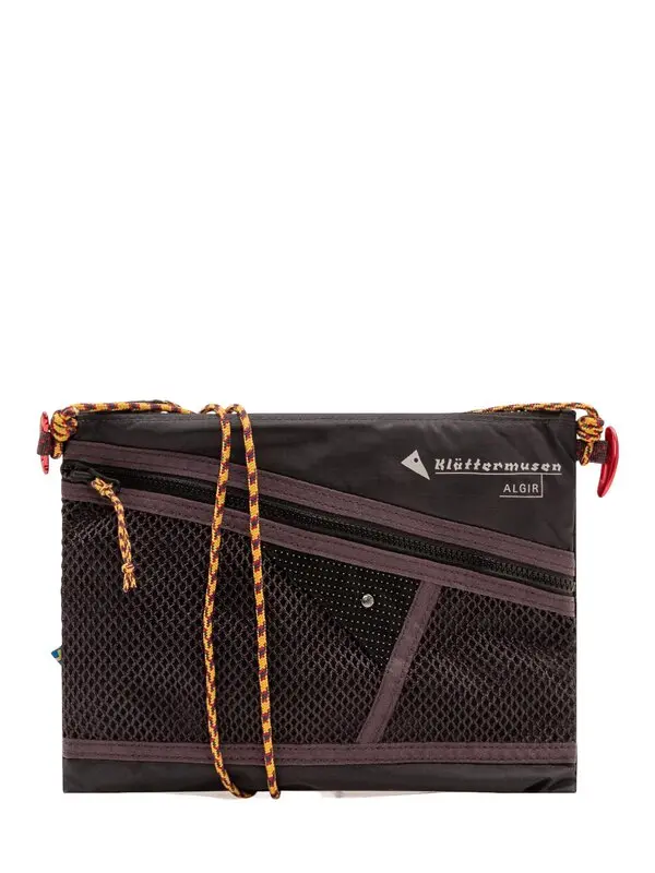 KLATTERMUSEN Mini Knitted Handbag - Raven