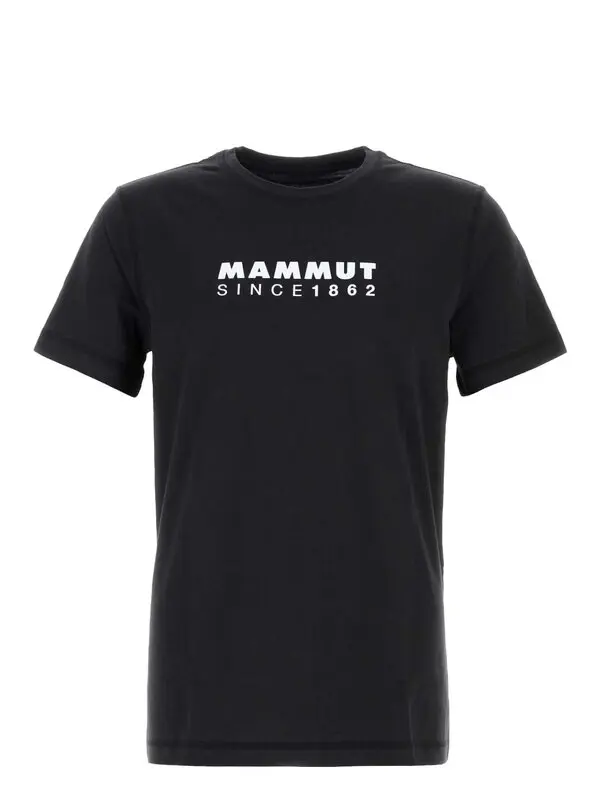 MAMMUT SWISS1862 100% Cotton T-shirt - Black
