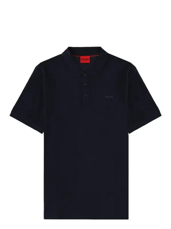 Hugo Cotton Polo Shirt - Blue
