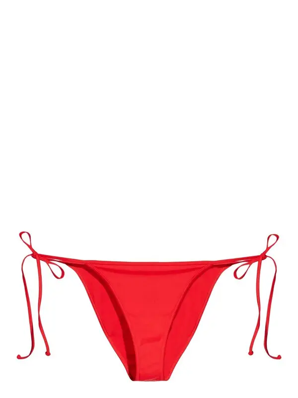 DIESEL® Back All-over Lettering Detail Accessory With Adjustable Side Ties - Rosso