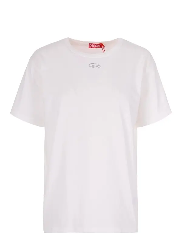 DIESEL® Stylish Mini Cotton Tee For - Bianco