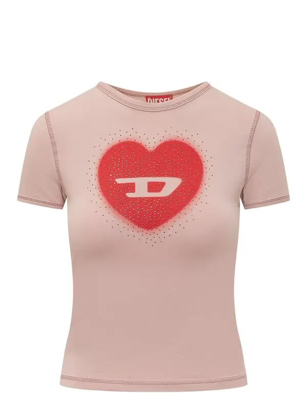 DIESEL® Uncuties Mini Sleeveless T-shirt - Rosa