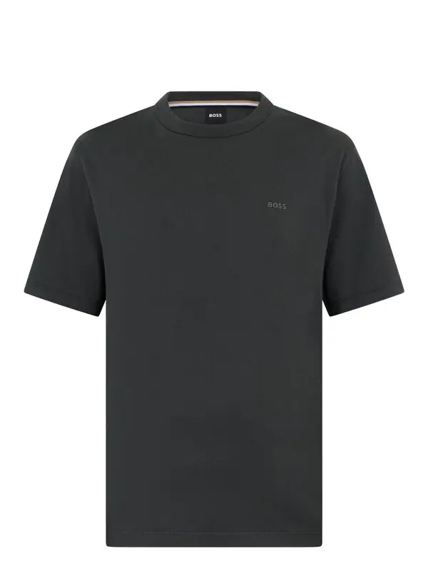 BOSS Soft And Breathable Classic Fit T-shirt Versatile Style - Grey
