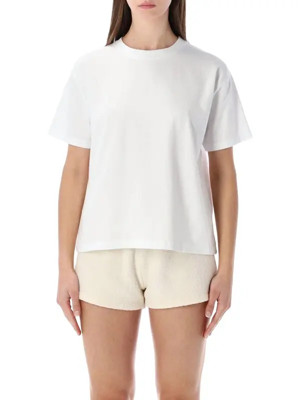 American Vintage Fizvalley" Cotton T-shirt - White