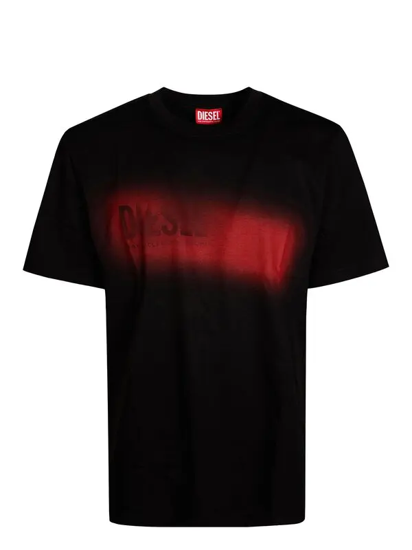 DIESEL® 100% Cotton T-shirt - Nero