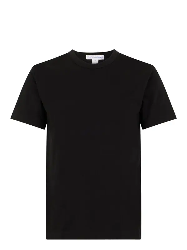Comme Des Garçons Classic Cotton Short-sleeve T-shirt - Black
