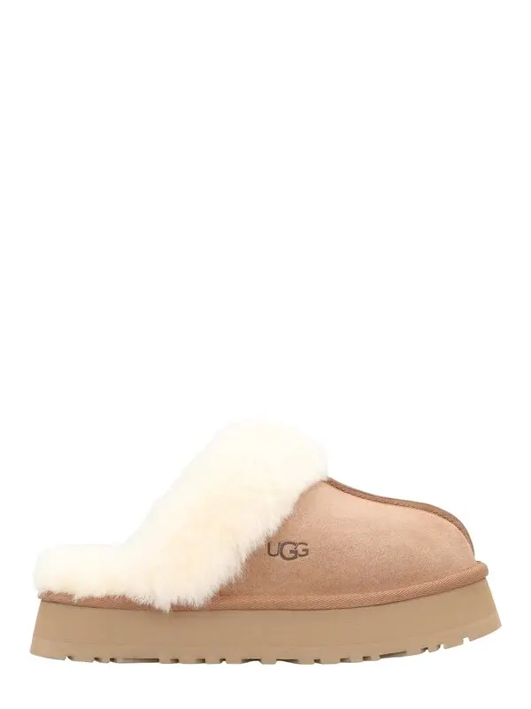 UGG Disquette Suede Slippers - Camel