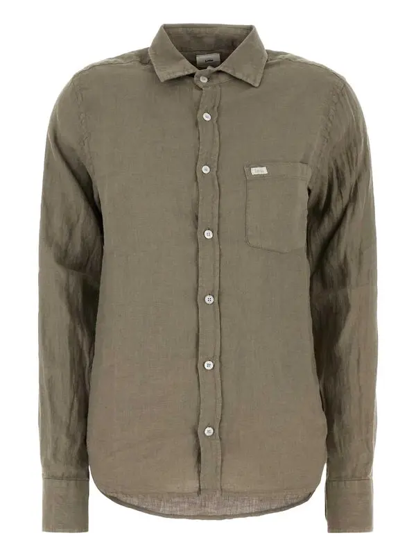 LOIS Linen Shirt - Green