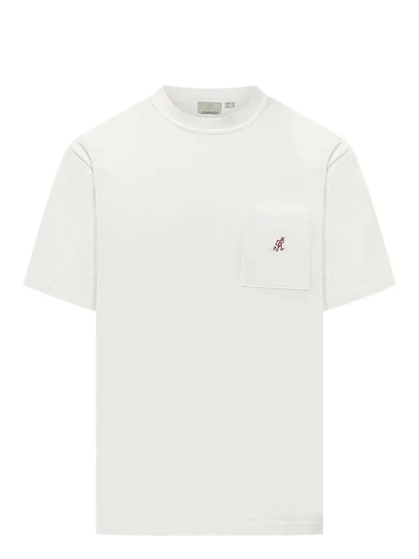 Gramicci Casual Pocket T-shirt With Logo - White