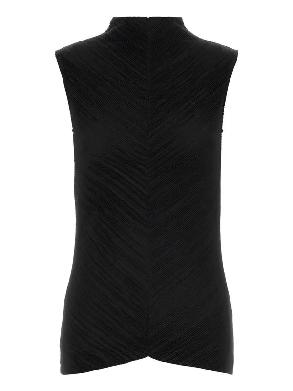 Calvin Klein Polyester T-shirt Top - Black