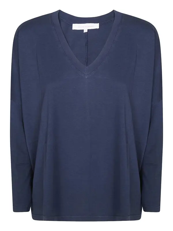 ABSOLUT CASHMERE. Absolut Cashmere V-neck T-shirt - Blu
