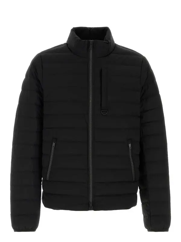 Moose Knuckles Stretch Nylon Down Jacket - Black