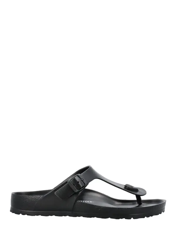 BIRKENSTOCK Classic Comfort Flat Sandals Mini Size - Black