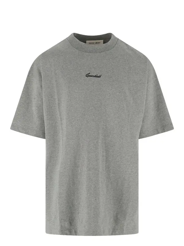 Fear Of God Premium 100% Cotton Crewneck T-shirt - Grey