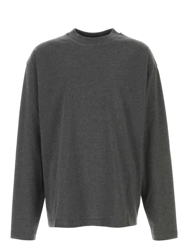 Fear Of God Charcoal Cotton T-shirt - Grey