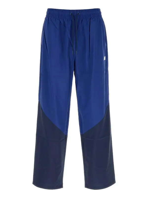 NEW BALANCE Contrast-trim Nylon Joggers - Multicoloured