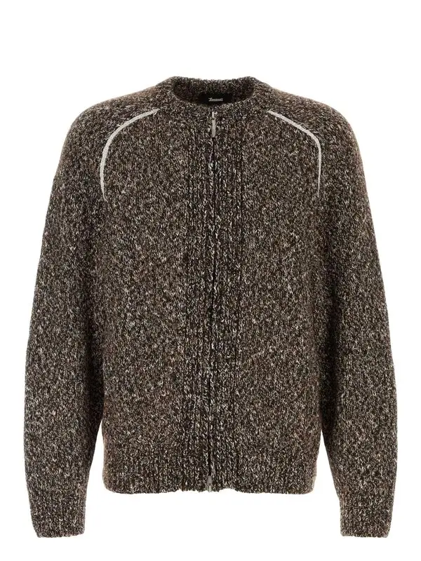 Herno Multicolor Wool-blend Cardigan - Multicoloured