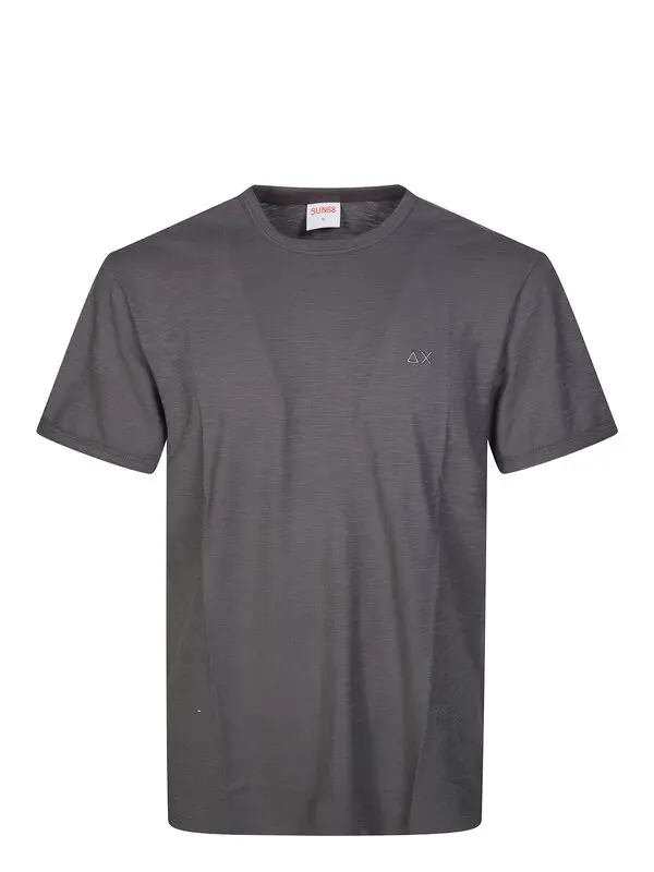 SUN 68 Vintage-inspired Distressed T-shirt For - Nero