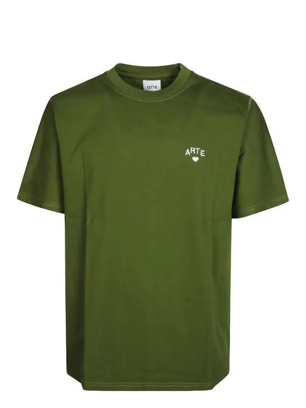 ARTE Heart Graphic T-shirt - Verde