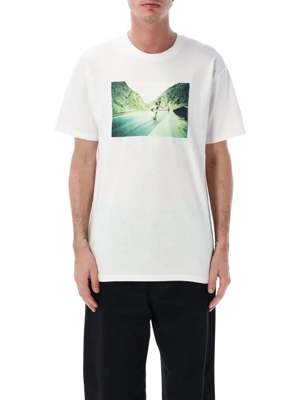 Obey Skateistan Photo Regular Fit T-shirt - White