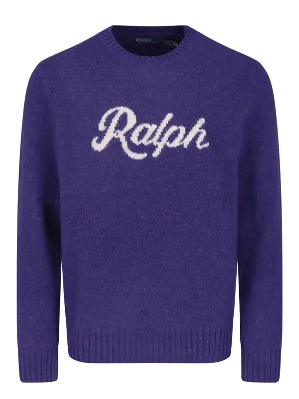 Polo Ralph Lauren Crewneck Wool-cashmere Sweater - Violet