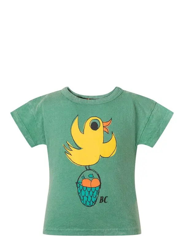 BOBO CHOSES Fun Orange Prints" T-shirt - Green
