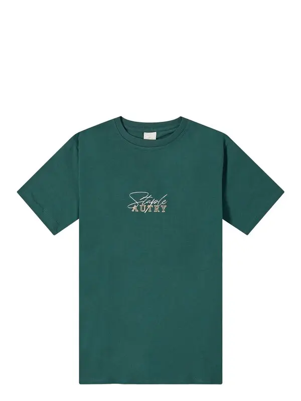 AUTRY Essential T-shirt For Staple Fit - Green