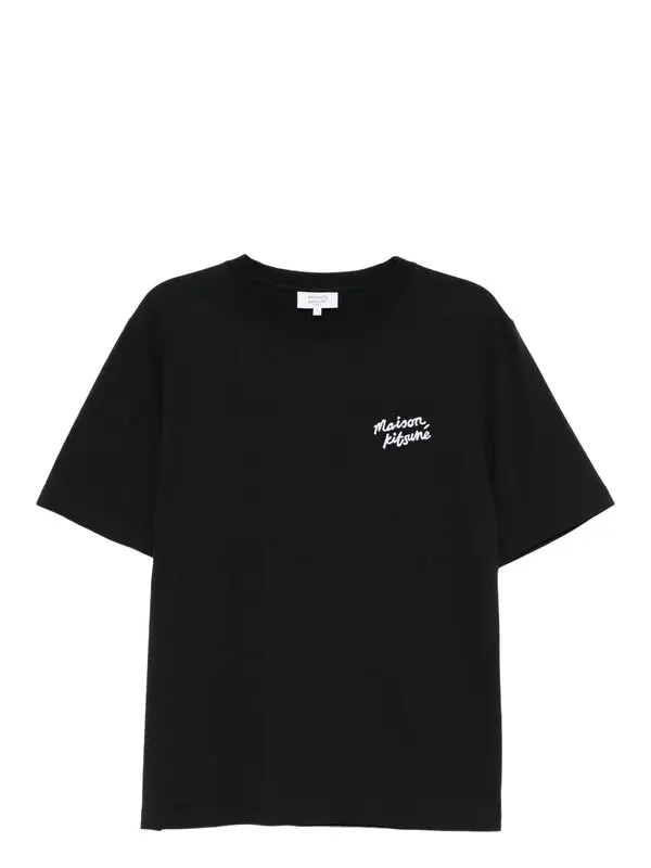 Maison Kitsuné Comfort Handwriting T-shirt - Black/white