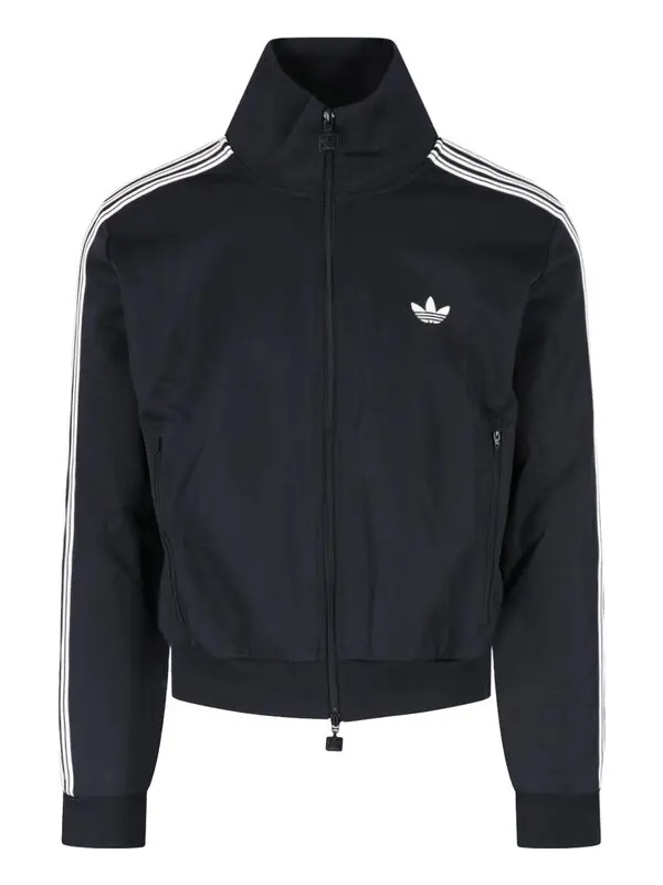 Adidas Cotton-blend Crewneck Sweater - Black